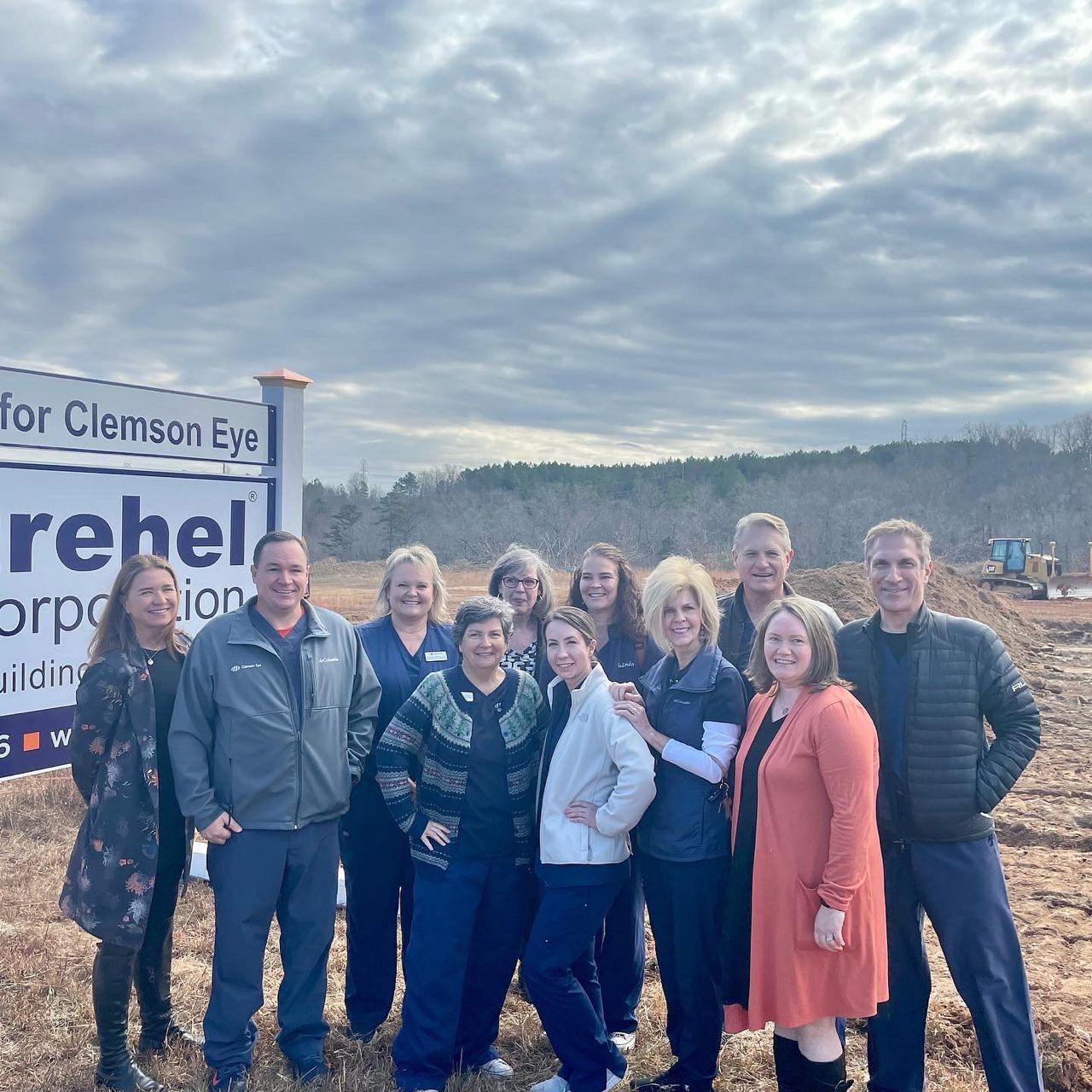 Groundbreaking for the New Clemson Eye Office | Clemson Eye